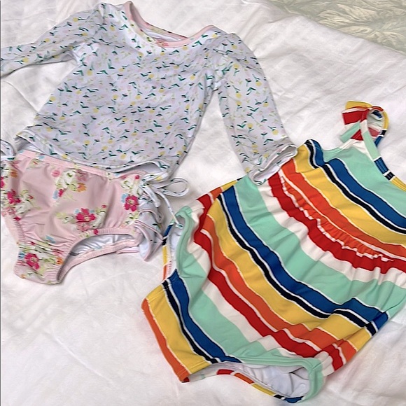 Hanna Andersson | Swim | Baby Girl Swimsuit Set | Poshmark